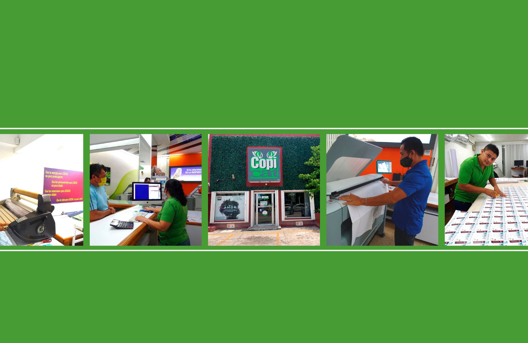 blanco y negro – Landing Copicat